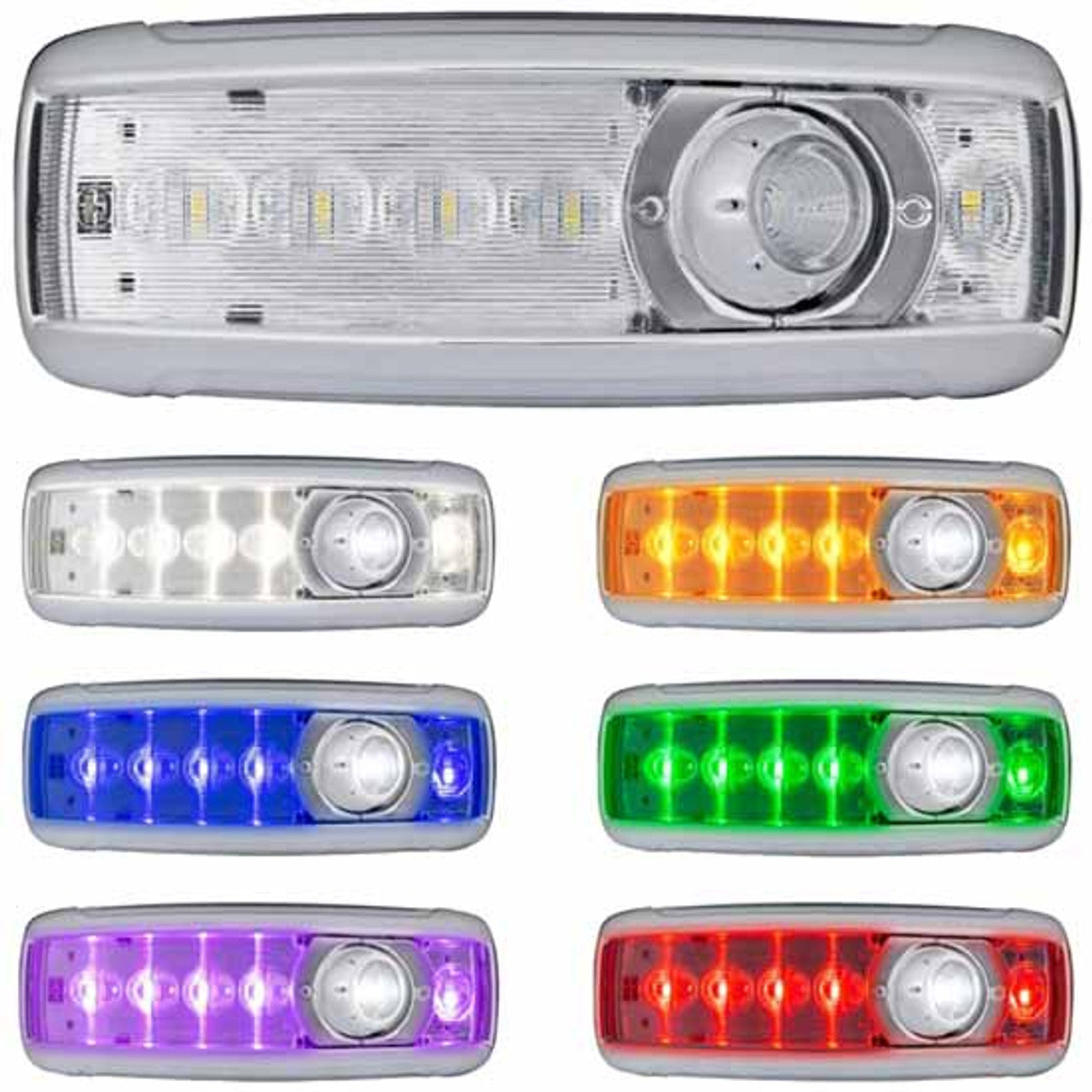 Complete 6 - Color LED Interior Package for 1 Truck