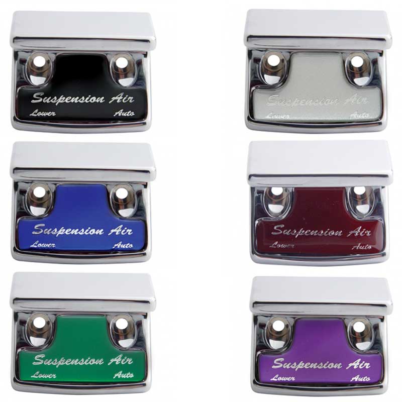 "Suspension Air" Switch Guard - Black Sticker