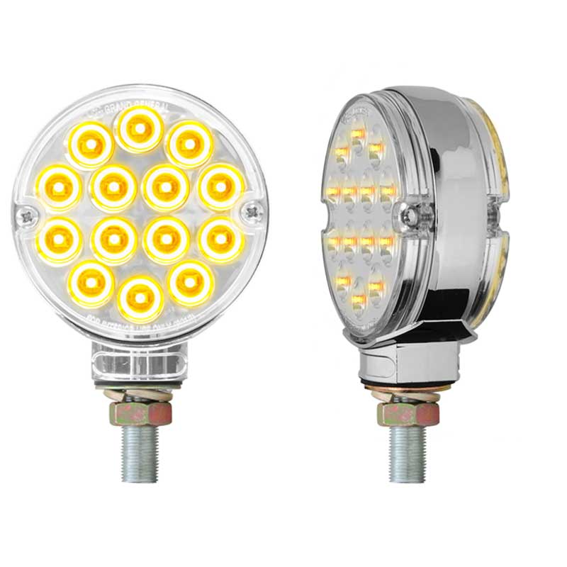 3 Inch 14 LED Double Face Pedestal Signal Light