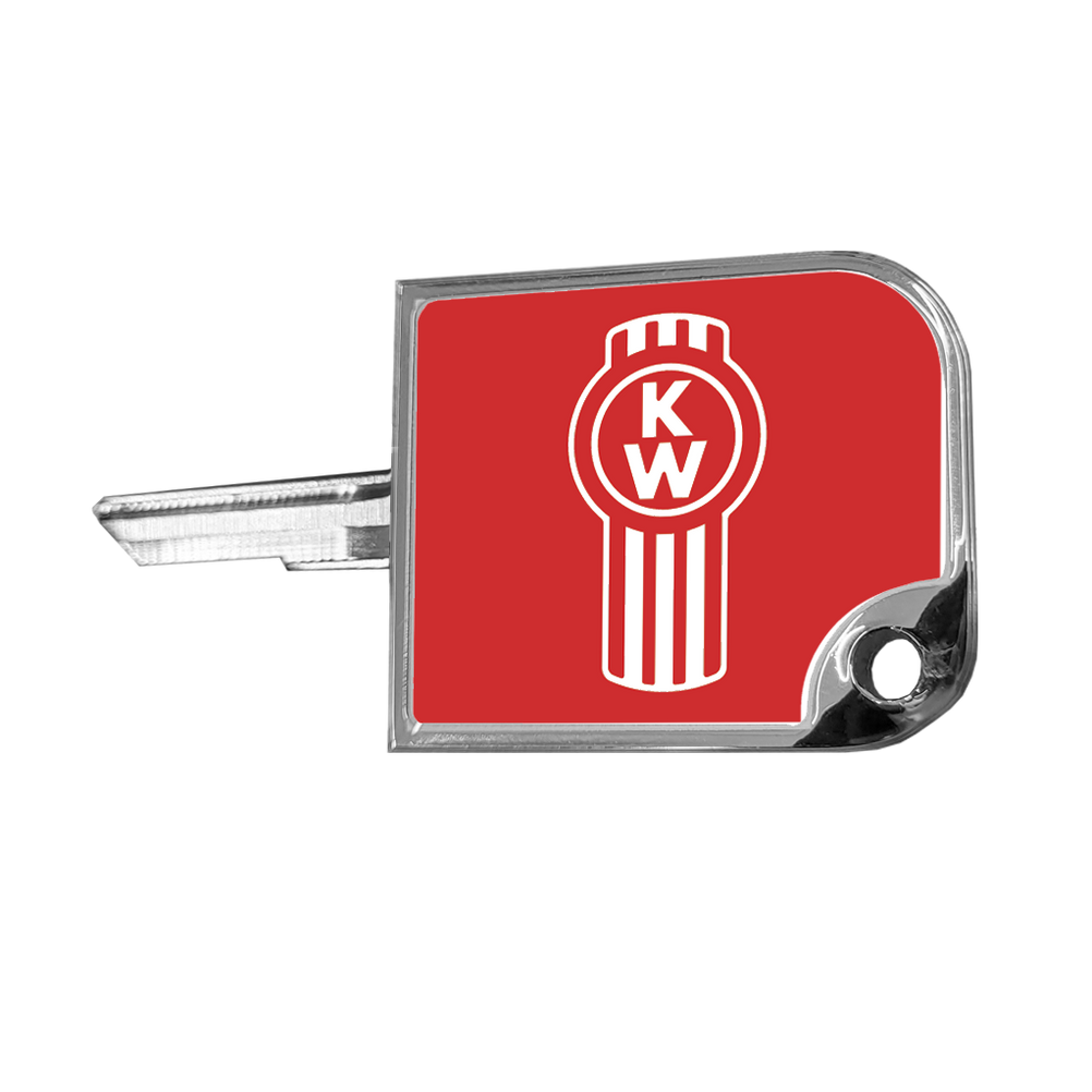 Kenworth Billet Aluminum Key Cover w/ KW Key Emblem