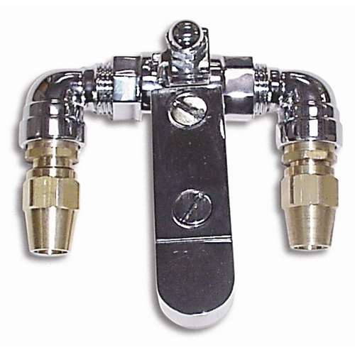 Chrome Air Valve Lever & 11" Chrome Stand Set