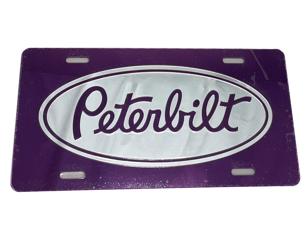 Peterbilt/Kenworth Acrylic License Plates