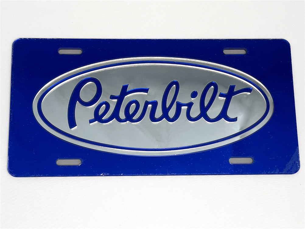 Peterbilt/Kenworth Acrylic License Plates
